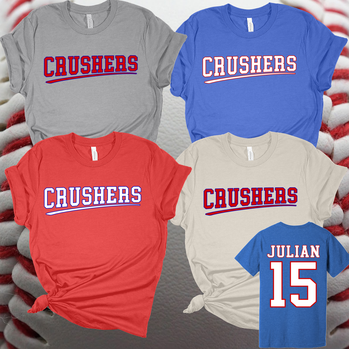 Crushers Baseball – Fat Bear Designs