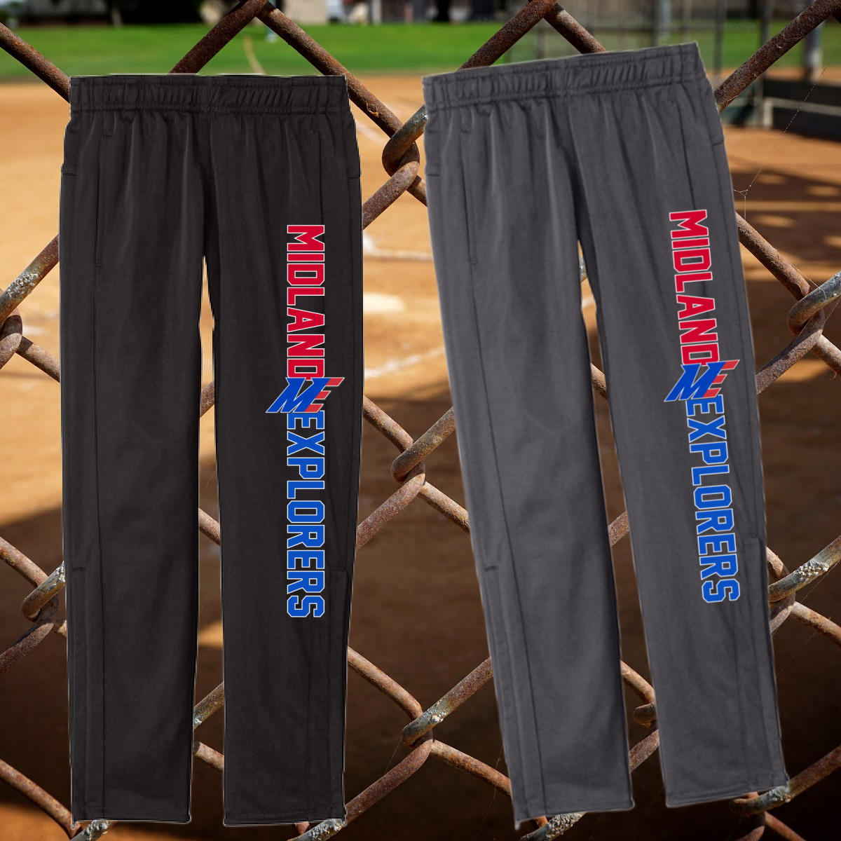 Midland Explorers - Tricot Performance Jogger (Adult) – Fat Bear Designs